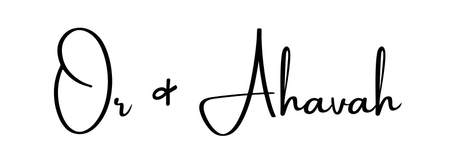 About – Or & Ahavah